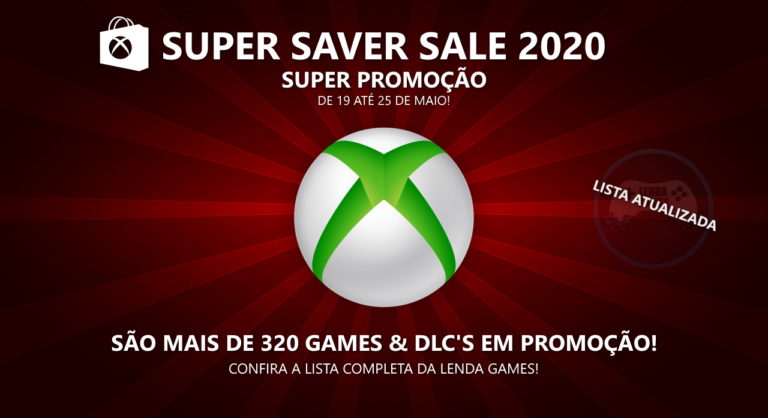 Xbox Live: Super Promoção 2020: Ofertas até 25 de maio - Lista Completa